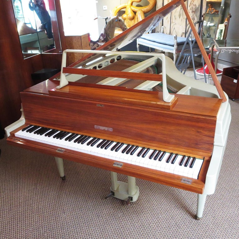 Rippen Aluminum Grand Piano - Midcentury Design at 1stDibs