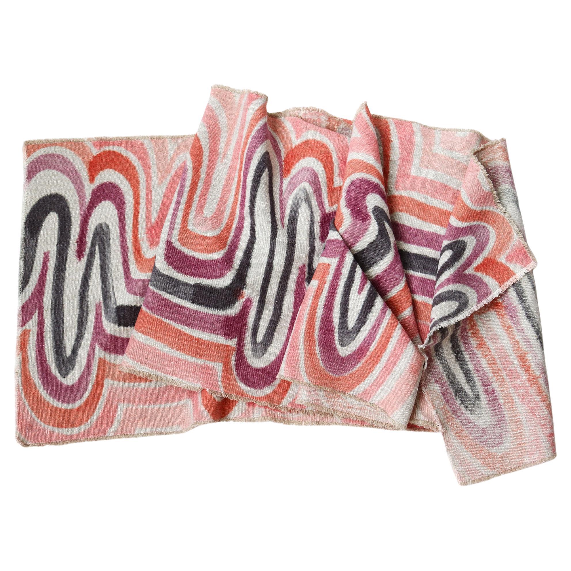 Frederique Morrell Vintage Needlepoint Table Runner at 1stDibs