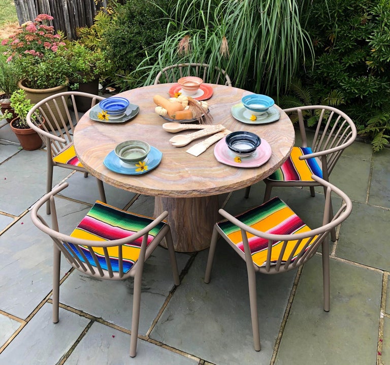 Rise Round Dining Table Handcrafted in India by Paul Mathieu For Sale ...