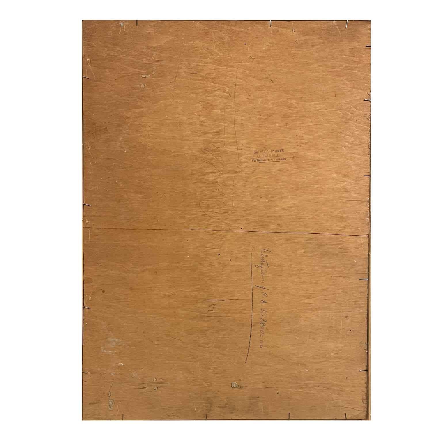 Italian Terrier Dog Portrait Entitled Remorse 1932 by Piero Polenghi ...