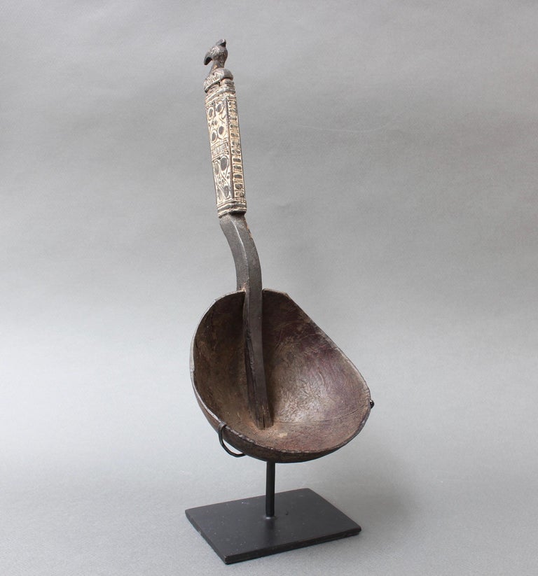 Ritual Ladle of Wood and Coconut Shell from Timor Island, Indonesia ...