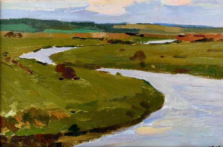 "Riverscape in the Country" by Nikolai Timkov For Sale at 1stDibs