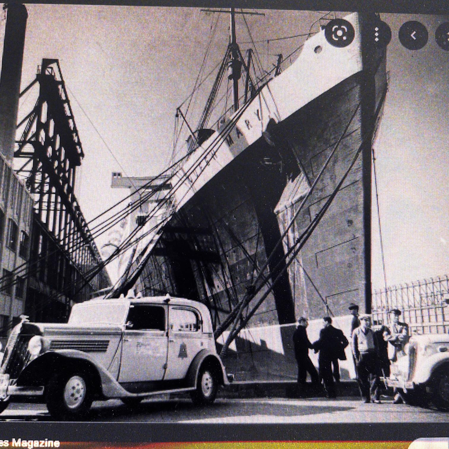 RMS Queen Mary Ladies Sign Copper at 1stDibs