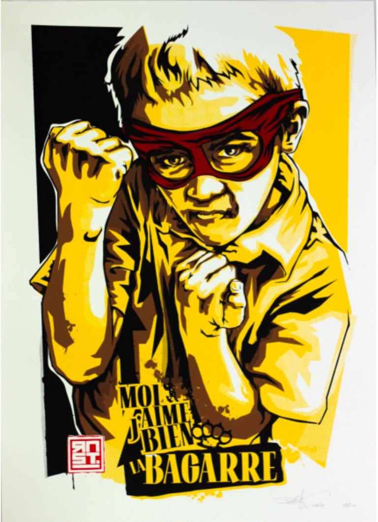 RNST - Moi j'aime la bagarre For Sale at 1stDibs