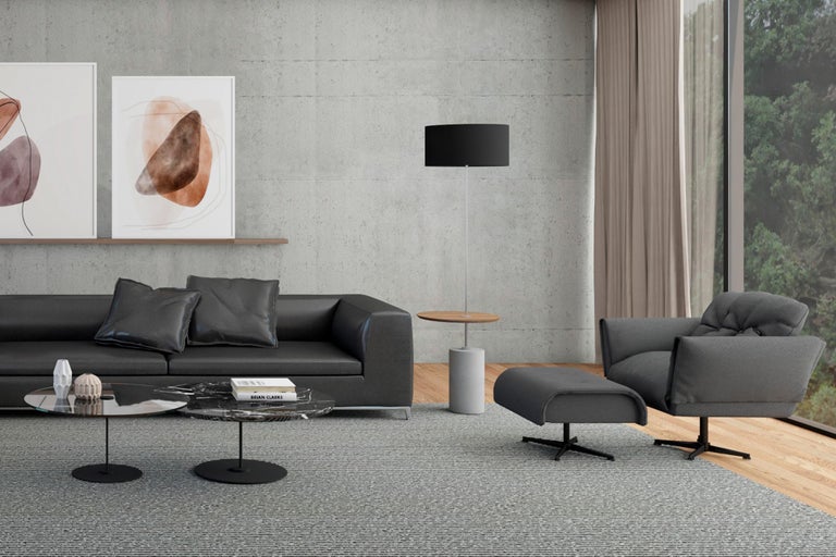 "Ro" Modernist Spinning Armchair For Sale at 1stDibs