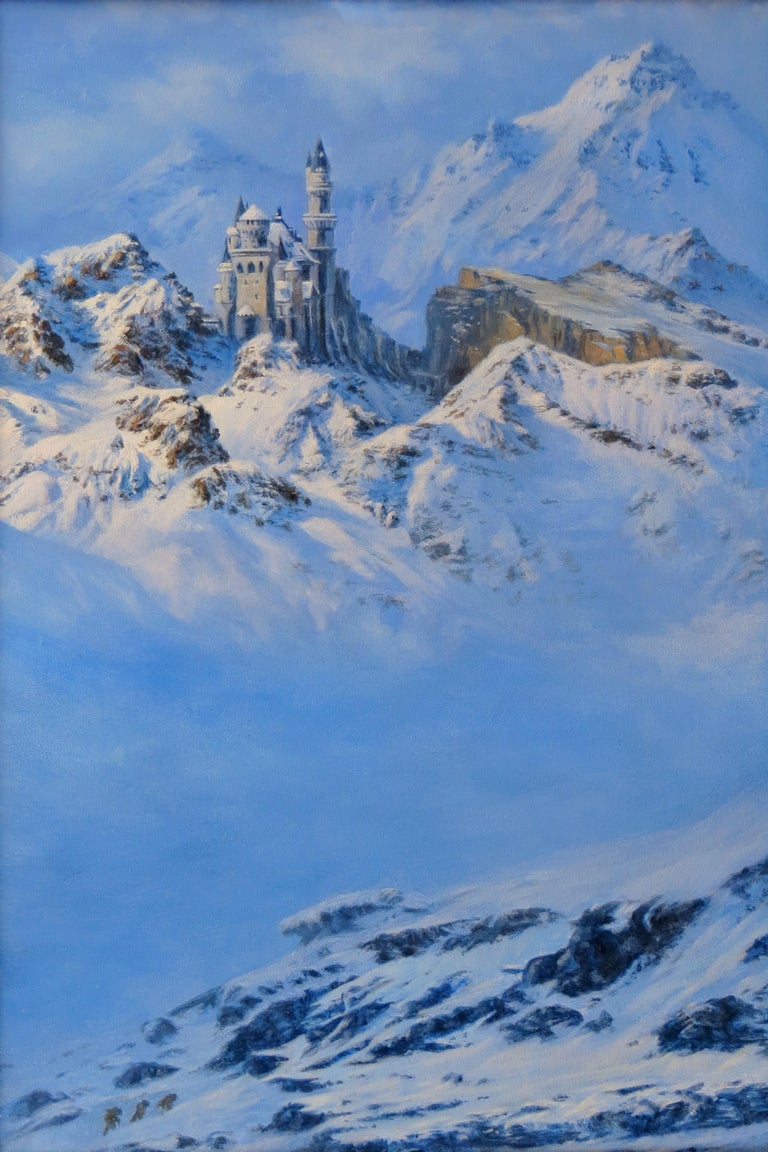 Rob Alexander - "Over the Pass" Oil Painting For Sale at 1stDibs