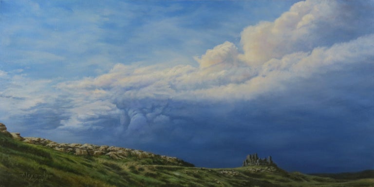 Rob Alexander - "Storms Passing" Oil Painting For Sale at 1stDibs