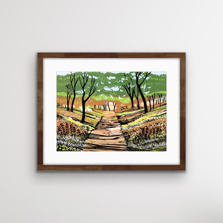 Rob Barnes - Down the Green Lane, Rob Barnes, Limited edition print ...