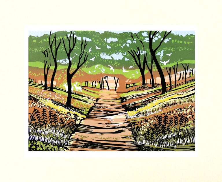 Rob Barnes - Down the Green Lane, Rob Barnes, Limited edition print ...