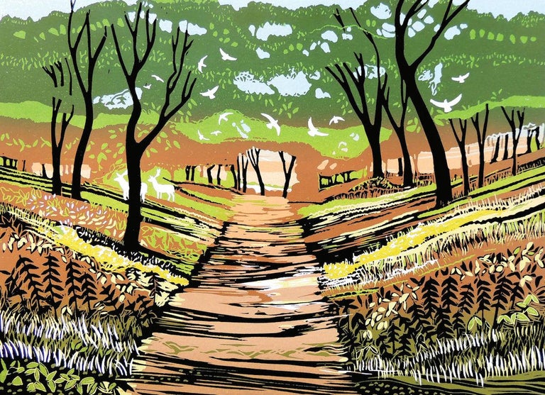 Rob Barnes - Down the Green Lane, Rob Barnes, Limited edition print ...