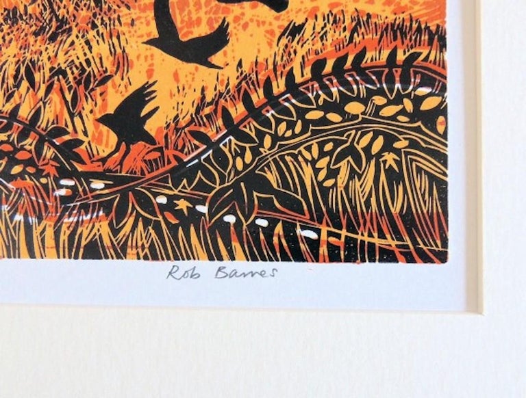 Rob Barnes - Sunlight across the fields, limited edition print ...