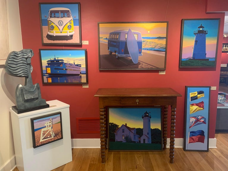 Rob Brooks - "Edgartown Light" Photo realistic oil painting of Martha's ...