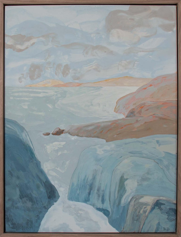 Rob Delamater - Sea Ranch - Looking North 2022 Hand-Mixed Pigments For ...