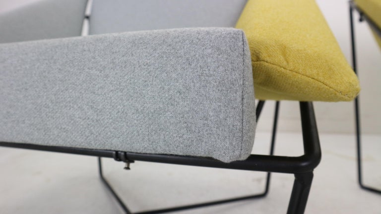 Rob Eckhardt Set of 2 "Van Speyk" Newly Reupholstered Lounge Chairs ...