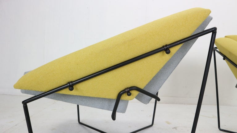 Rob Eckhardt Set of 2 "Van Speyk" Newly Reupholstered Lounge Chairs ...