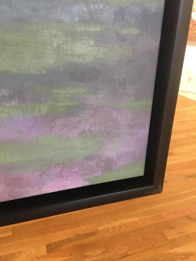 Rob Longley - 'Spring', Abstract Contemporary Landscape Acrylic ...