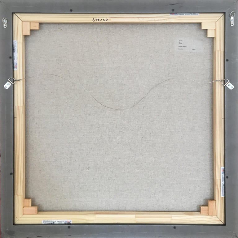 Rob Longley - 'Spring', Abstract Contemporary Landscape Acrylic ...