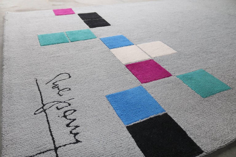 Rob Parry "Squares" Rug for Danish Carpets, Netherlands, circa 2000 For ...