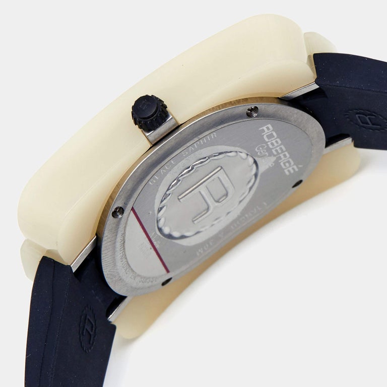 Robergé White Acetate Stainless Colored Crystals Altair Women's ...