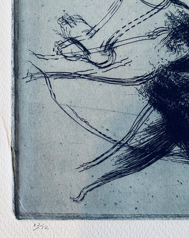 Robert A. Birmelin - Falling Figure, American Modernist Abstract ...