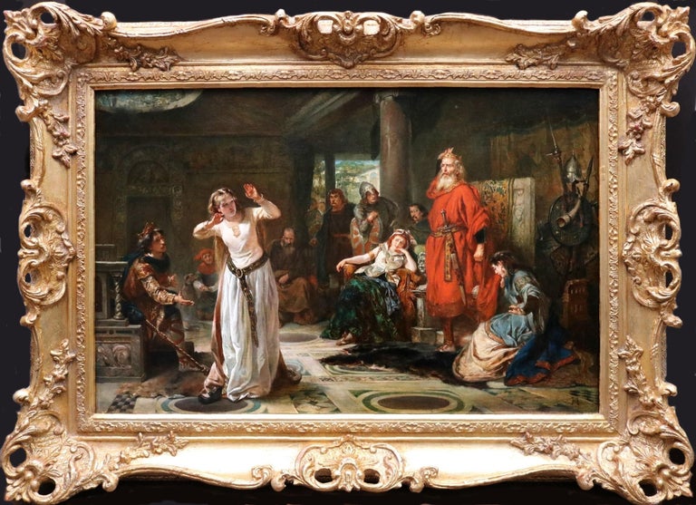 Robert Alexander Hillingford - Banishment of Cordelia - Fine 19th ...