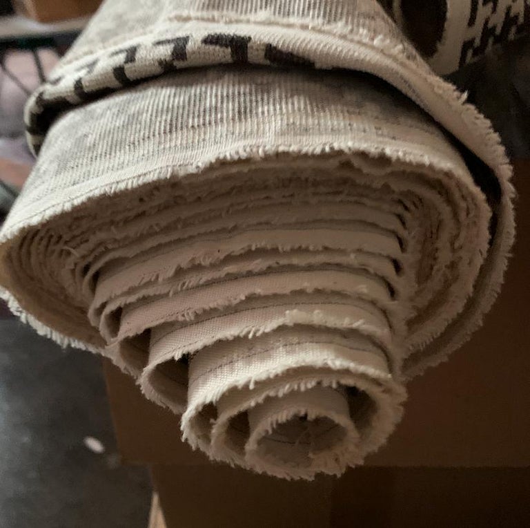 Robert Allen Wool Textile Fabric Hand Tailored Mink 225918, Houndstooth ...