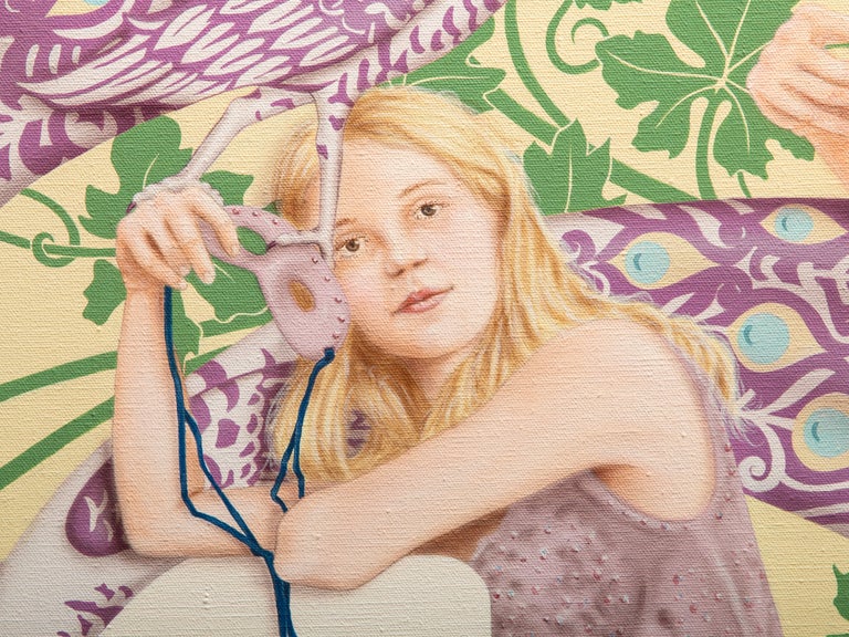 Robert R. Anderson 'The Building of a Queen', Acrylic on Canvas, 1980 ...