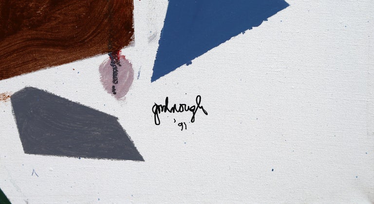 Robert Arthur Goodnough - N-4, Large Abstract Expressionist painting by ...