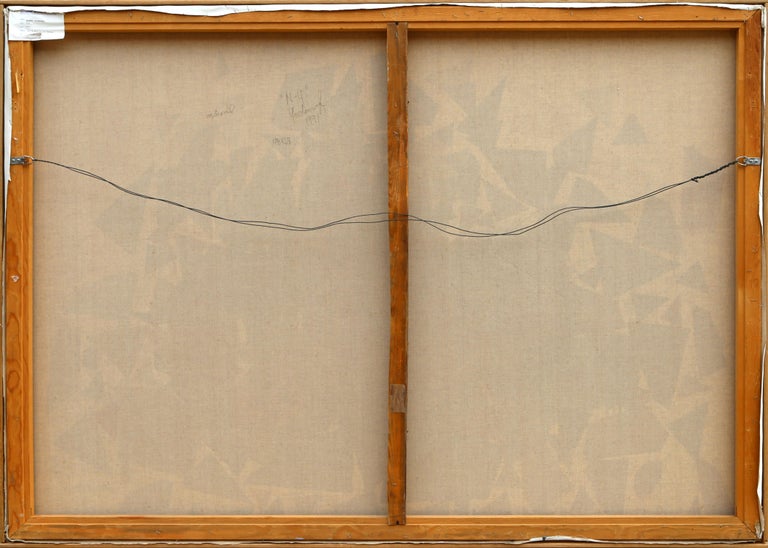 Robert Arthur Goodnough - N-4, Large Abstract Expressionist painting by ...