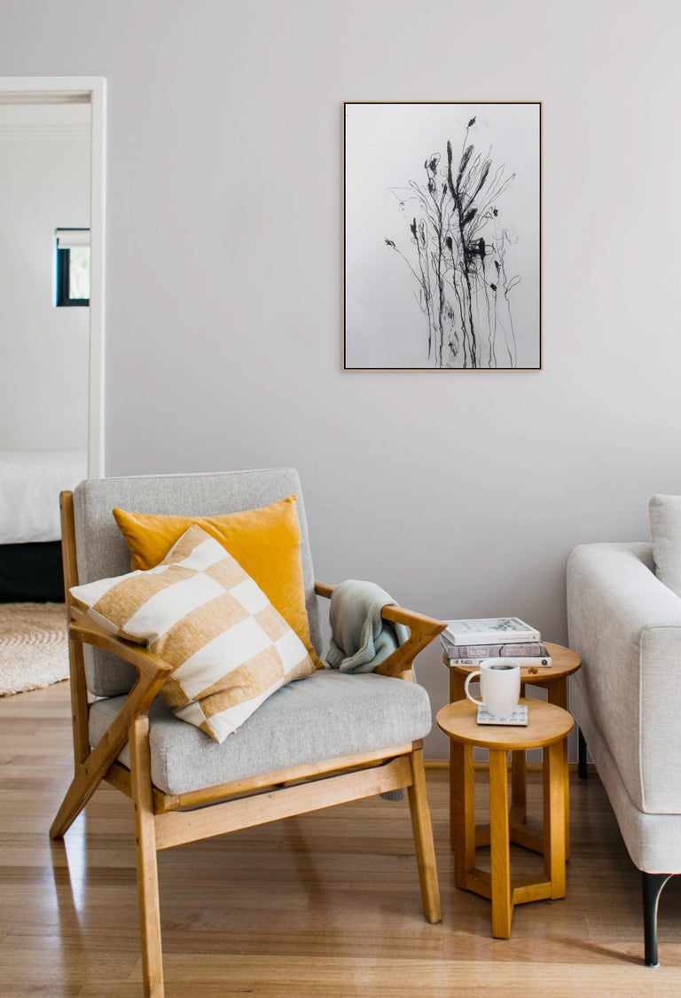 Robert Baribeau - In the weeds ink bloom #3 (Abstract painting) For ...