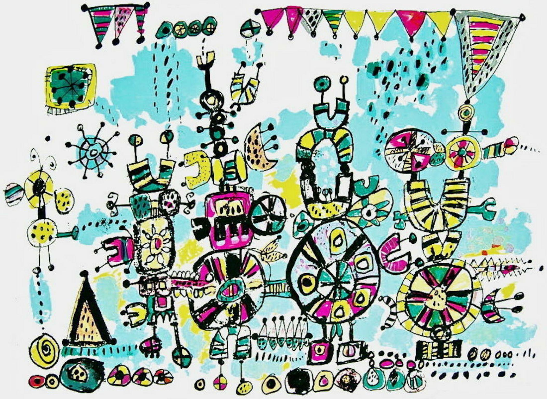 Robert Bennett Figurative Prints - 3 For Sale at 1stDibs