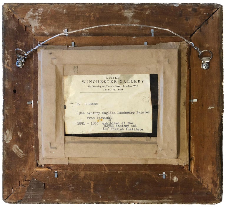 Robert Burrows - Winter Walk Robert Burrows (1810-93) - Suffolk Artist ...