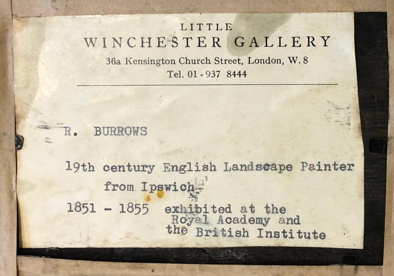 Robert Burrows - Winter Walk Robert Burrows (1810-93) - Suffolk Artist ...