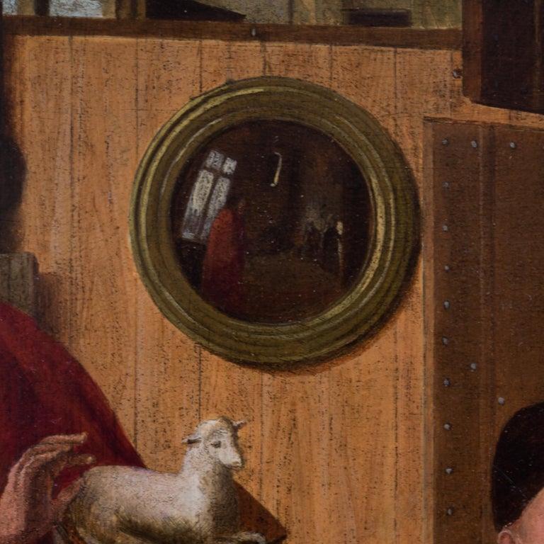 Portrait of Heinrich von Werl and Saint John the Baptist, After Robert ...