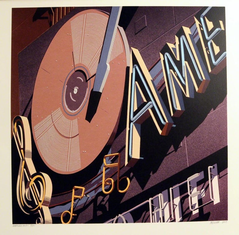 Robert Cottingham - American Hi-Fi For Sale at 1stDibs
