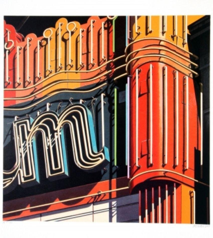 Robert Cottingham - Art, from American Signs portfolio For Sale at 1stDibs