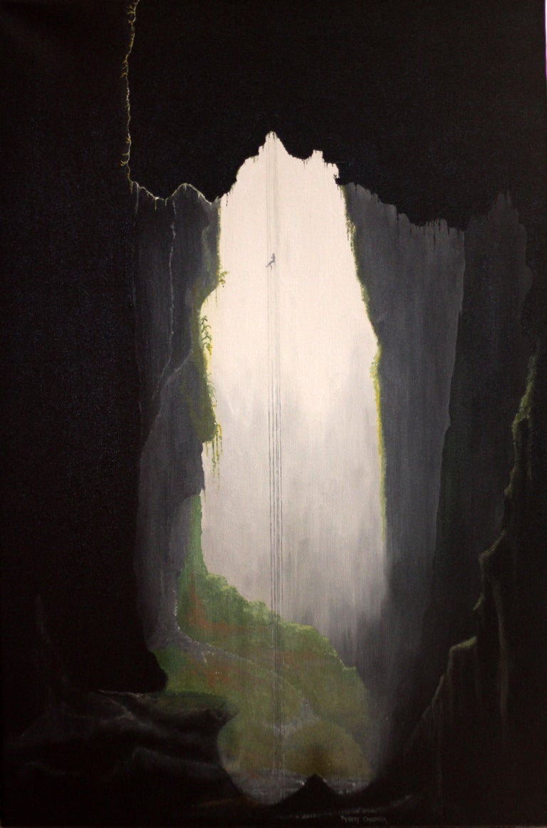 Robert Crooker - Descend, Original Signed Contemporary Landscape ...