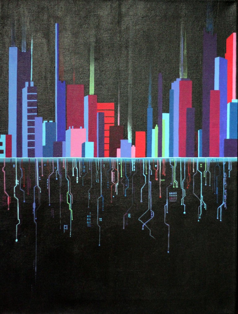 Robert Crooker - Digital Domain For Sale at 1stDibs