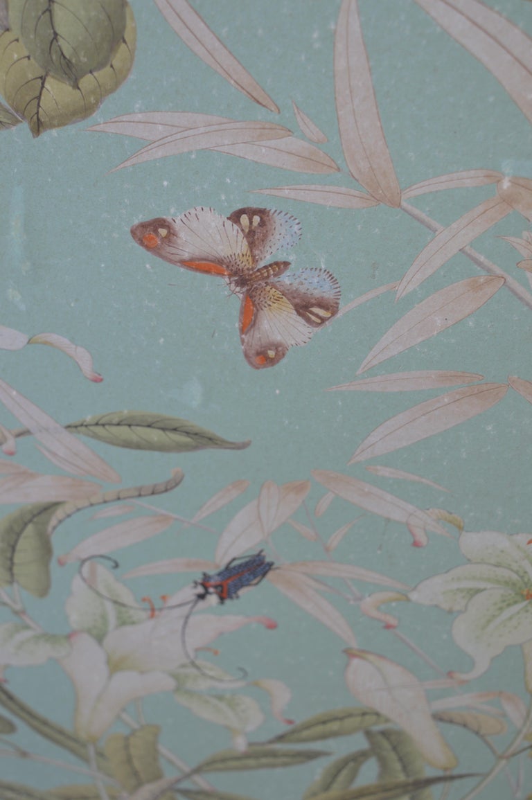 Robert Crowder Screen with Silver Leafing Details at 1stDibs