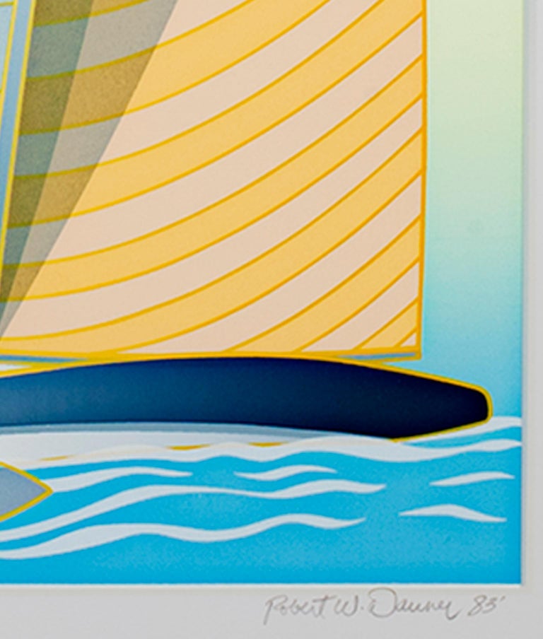 Robert Danner - "Defender Courageous #2," AP Screen Print signed by ...