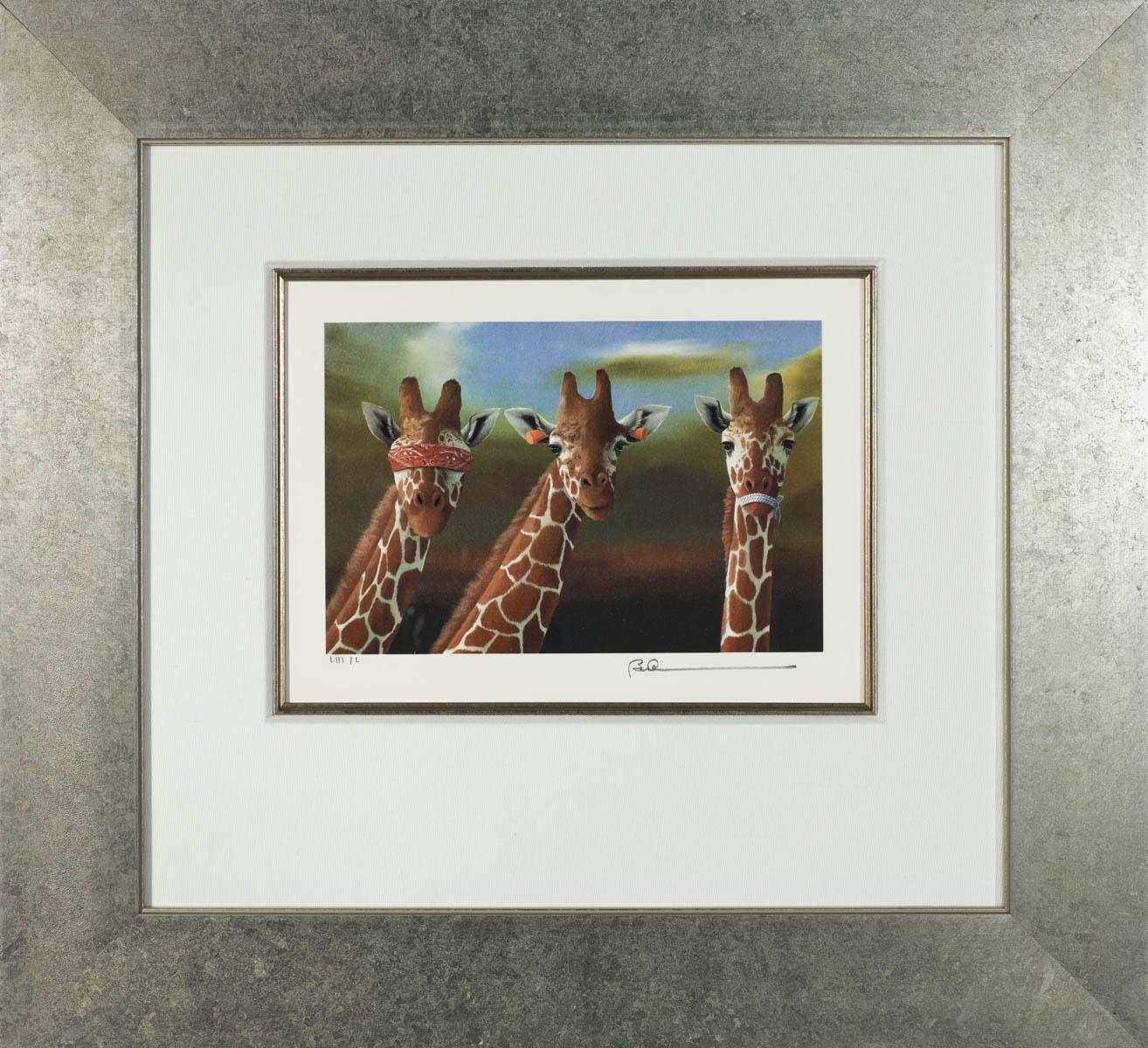 Robert Deyber - See No Evil, Hear No Evil, Speak No Evil (Giraffes) For ...