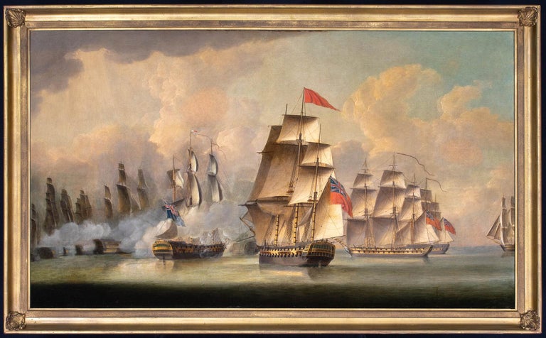 Robert Dodd - Napoleonic War Battle of Pulo Aura For Sale at 1stDibs