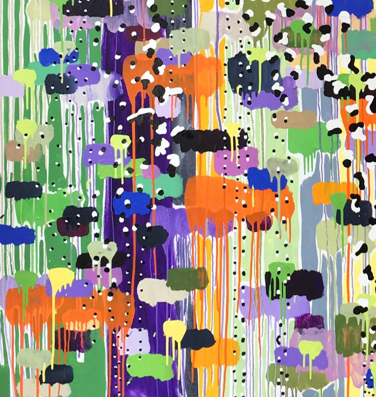 Robert Dunt - Dundonald Blossom, Original Abstract Painting, Large ...