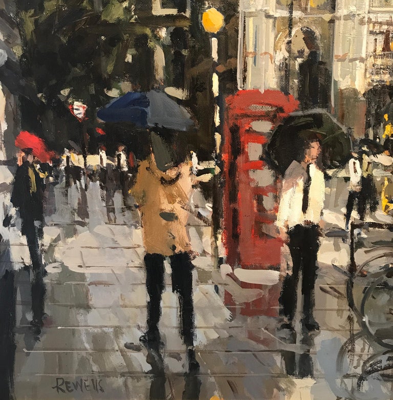 Robert E. Wells - Westminster Abbey original city landscape painting at ...