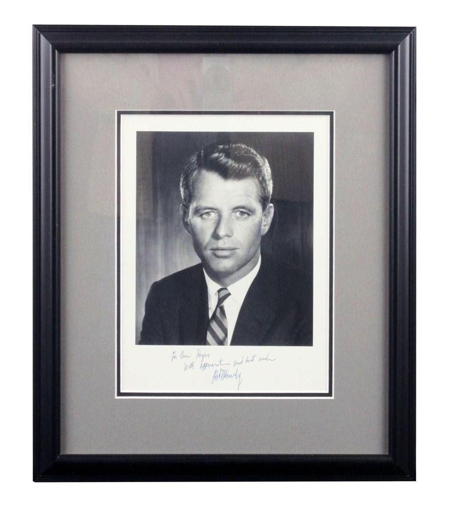 Robert F. Kennedy Signed and Inscribed Photograph at 1stDibs | robert f ...