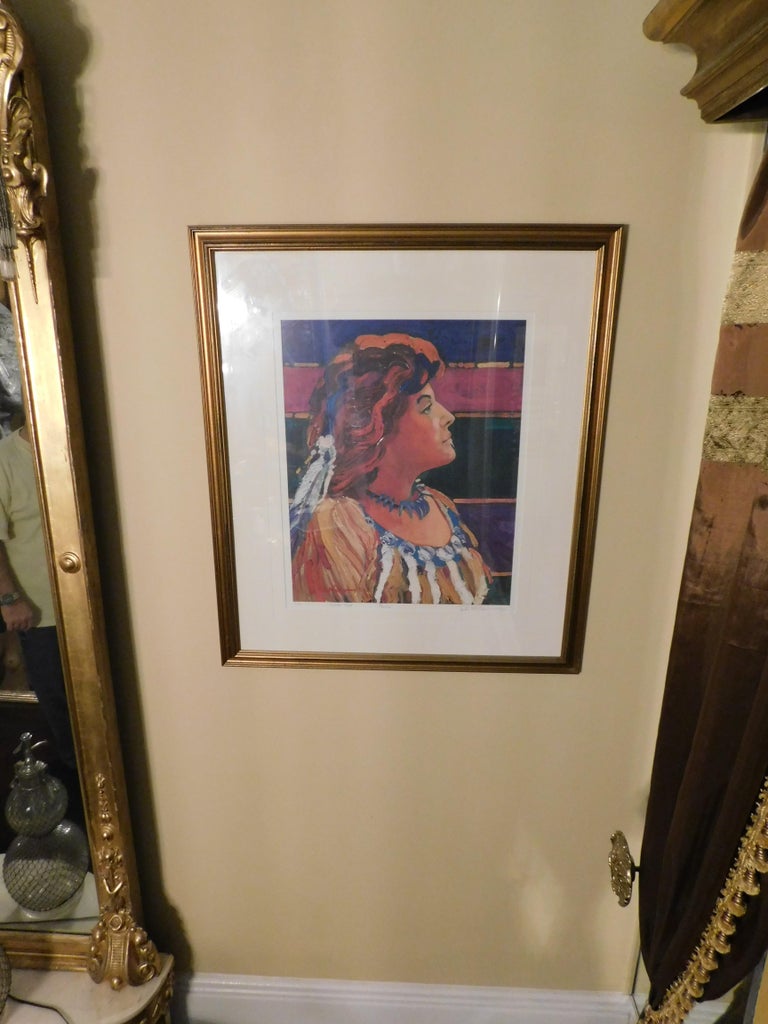 Robert Gary Miller Native American Original Artist Proof Lithograph ...