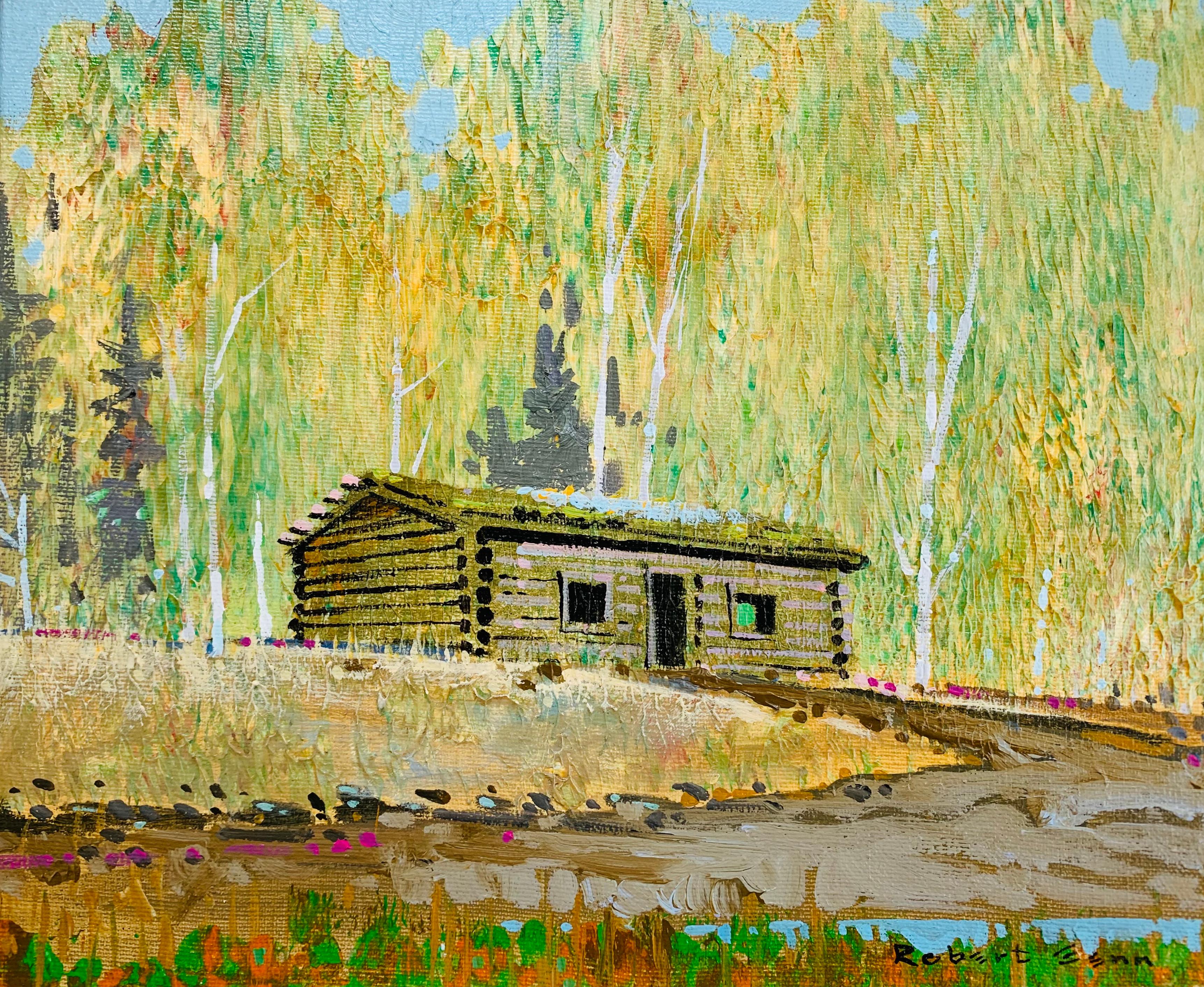 Robert Genn - Original acrylic painting by Robert Genn THE GHOST ABOVE ...