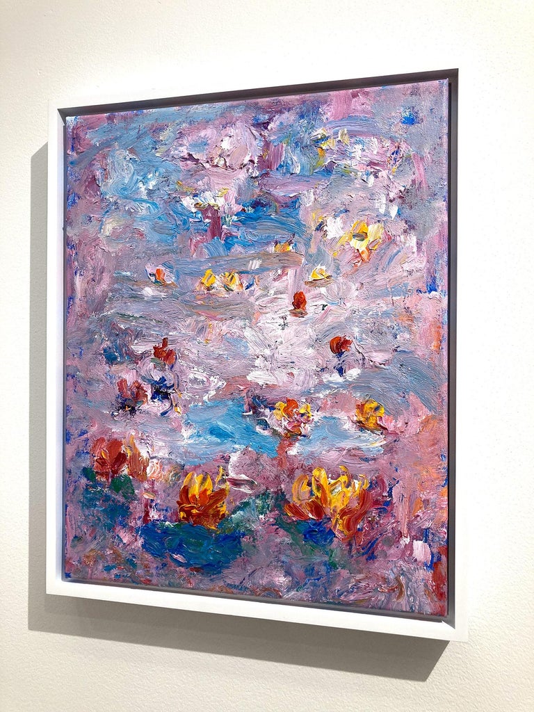 Robert Gregory Phillips - "Botanical Garden 1" Contemporary Acrylic ...