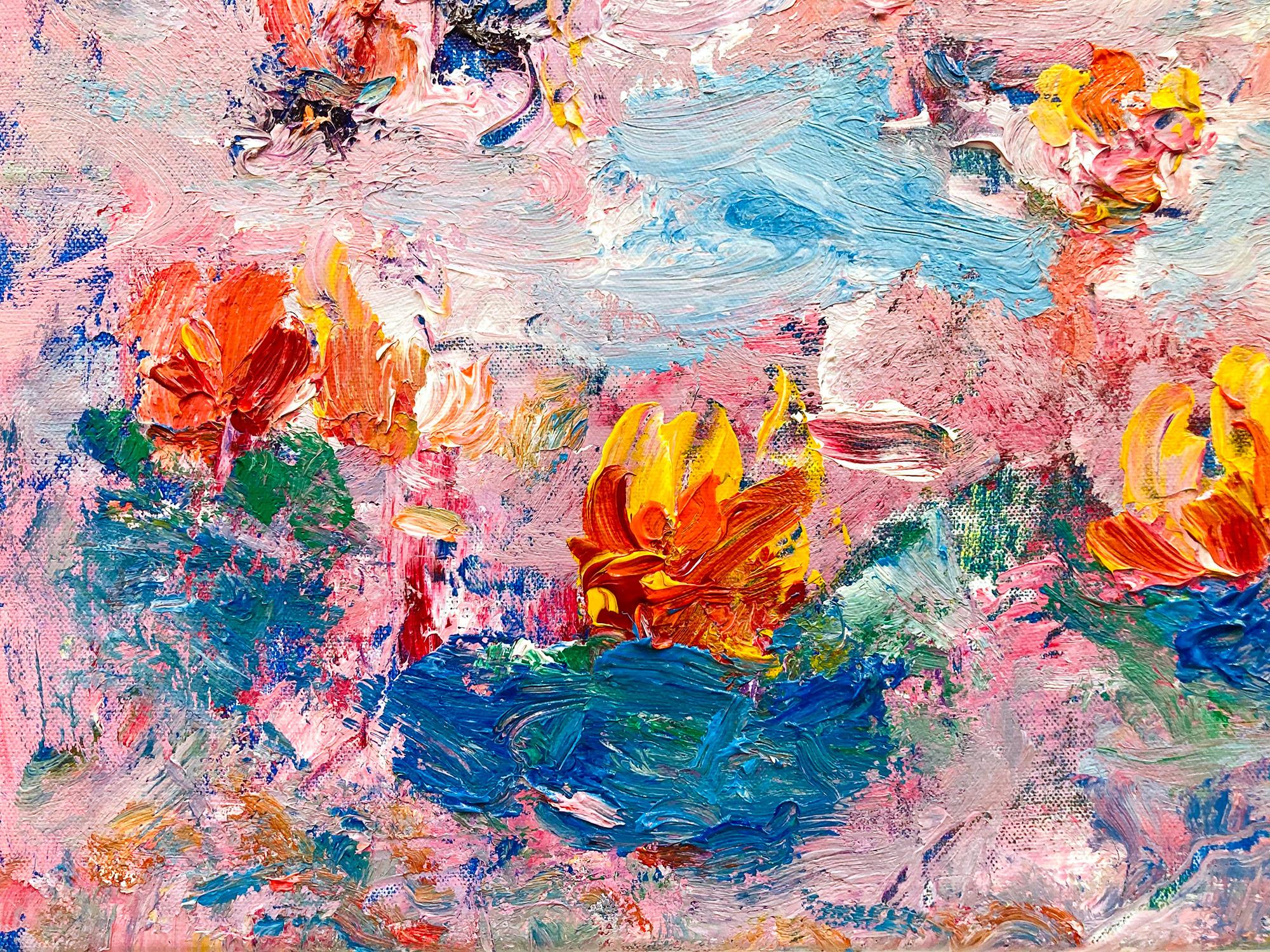 Robert Gregory Phillips - "Botanical Garden 1" Contemporary Acrylic ...