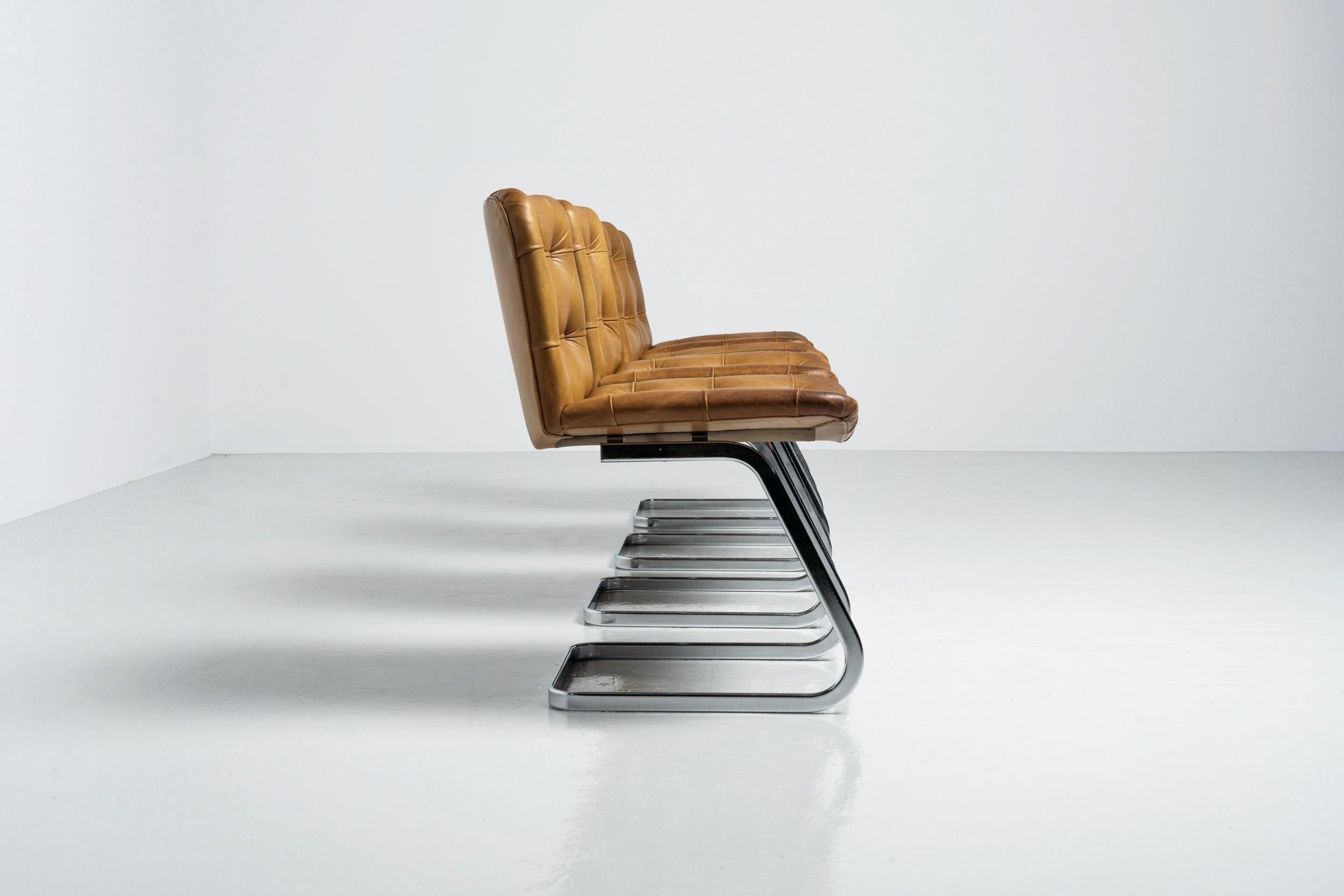 Robert Hausmann RH 304 chairs De Sede Switzerland, 1955 at 1stDibs